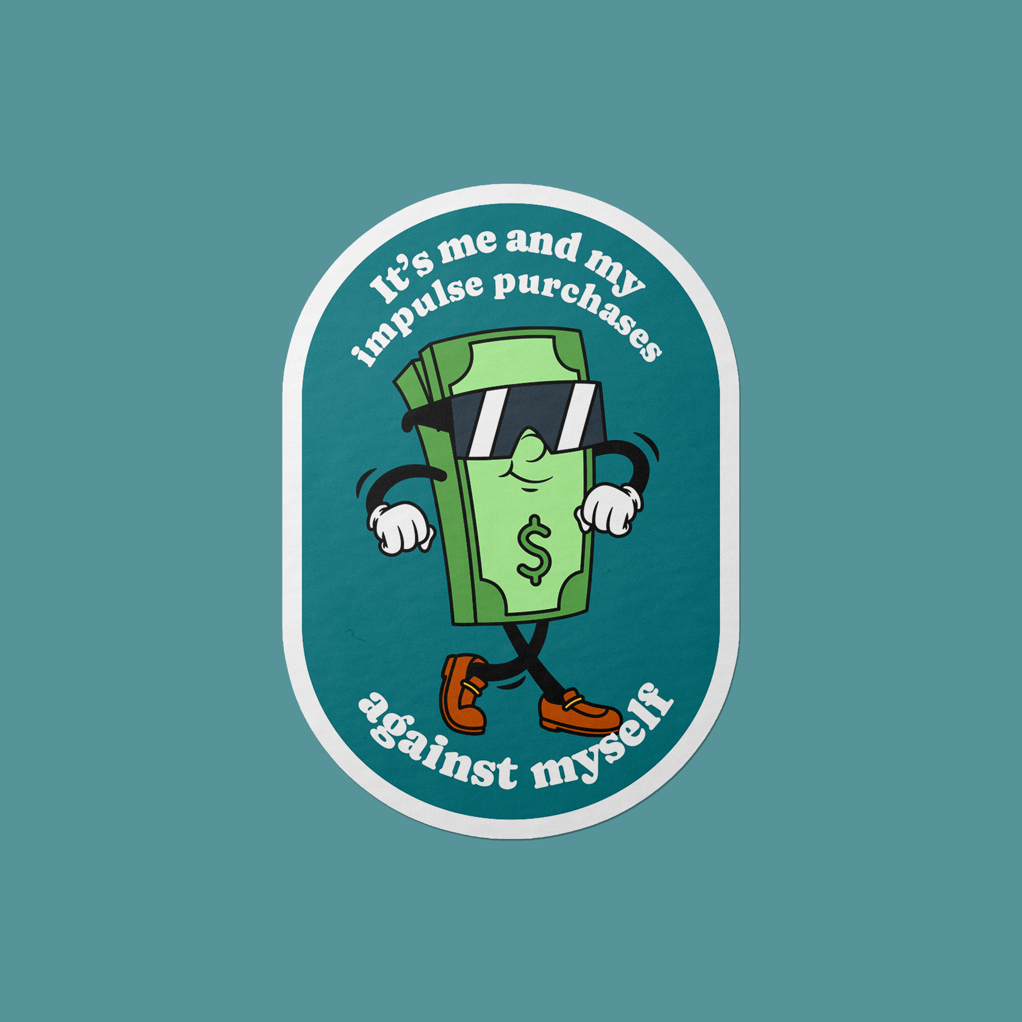 Impulse Purchases Vinyl Sticker – Gobi Prints Co.